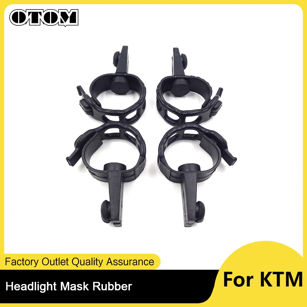 Rubber Motorcycle Headlight Straps | Straps Motorcycle Ktm Exc - 4pcs ...
