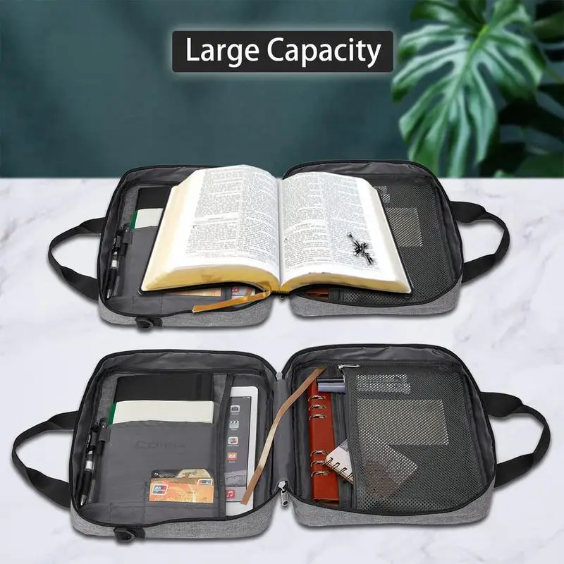 Bible Covers Bible Case Bible Holder With Shoulder Strap Church Bible Bag Scripture Carrying ...