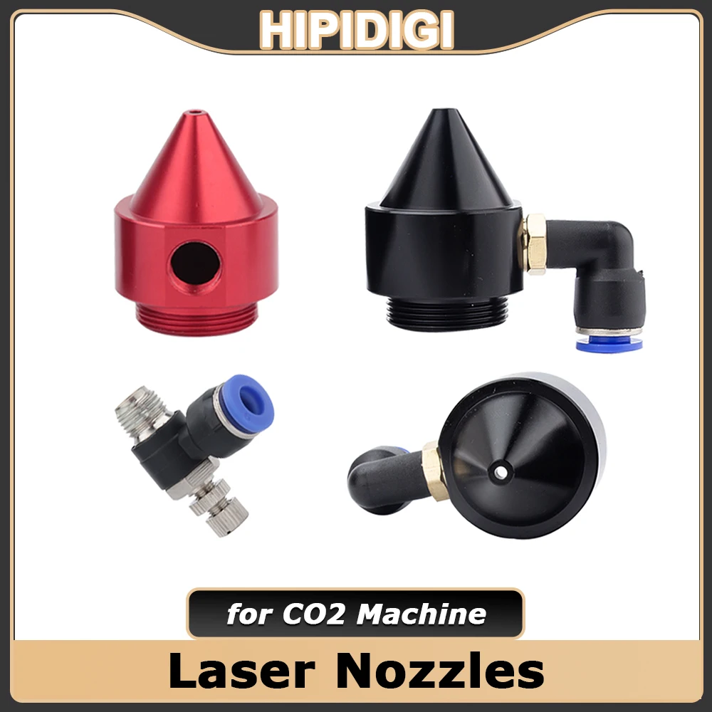 HIPIDIGI Laser Air Nozzle Laser Gas Nozzle for Dia.20mm Lens FL38.1/50 ...