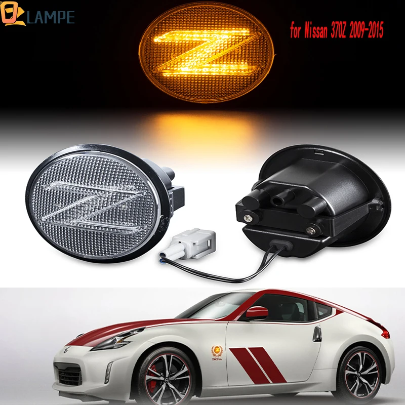 2Pcs-Dynamic-LED-Side-Marker-Lights-Turn-Signal-Sequential-Blinker ...