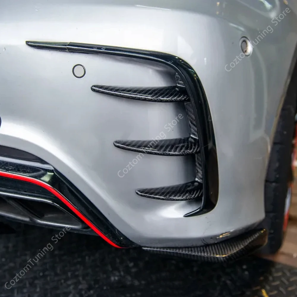 For-Mercedes-W176-Rear-Bumper-Flics-A-Class-A180-A200-A250-A35-A45-AMG ...