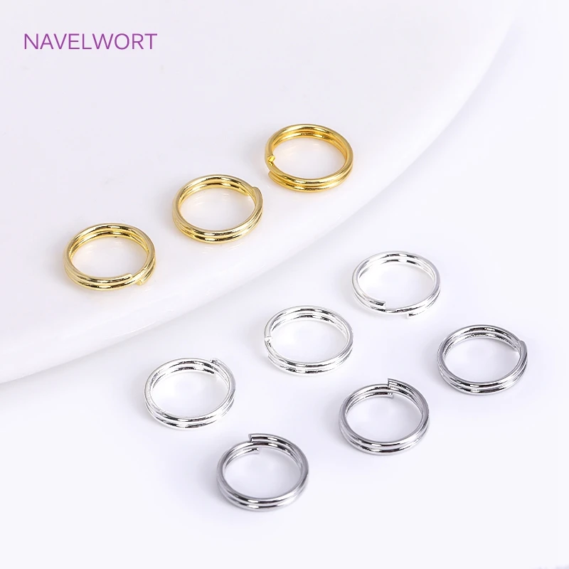18K-Gold-Plated-Split-Rings-Double-Loop-Rings-Connector-Rings-For-Jewelry-Making-Accessories-For ...