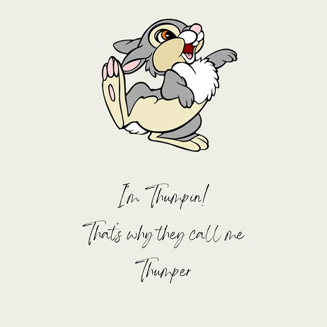 Thumper The Rabbit Quotes