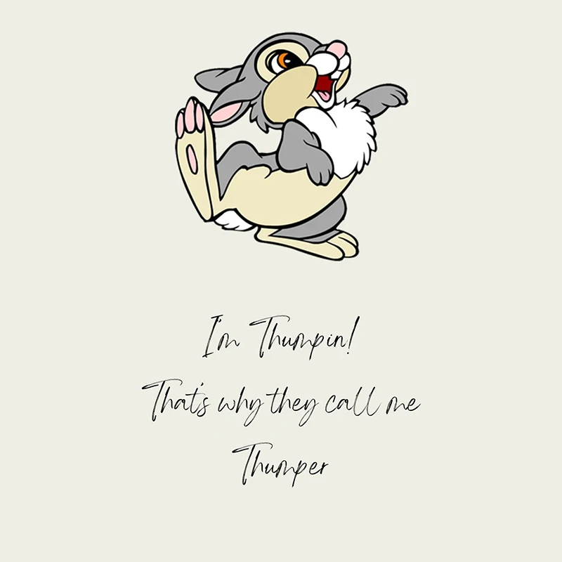 Bambi Quotes Thumper