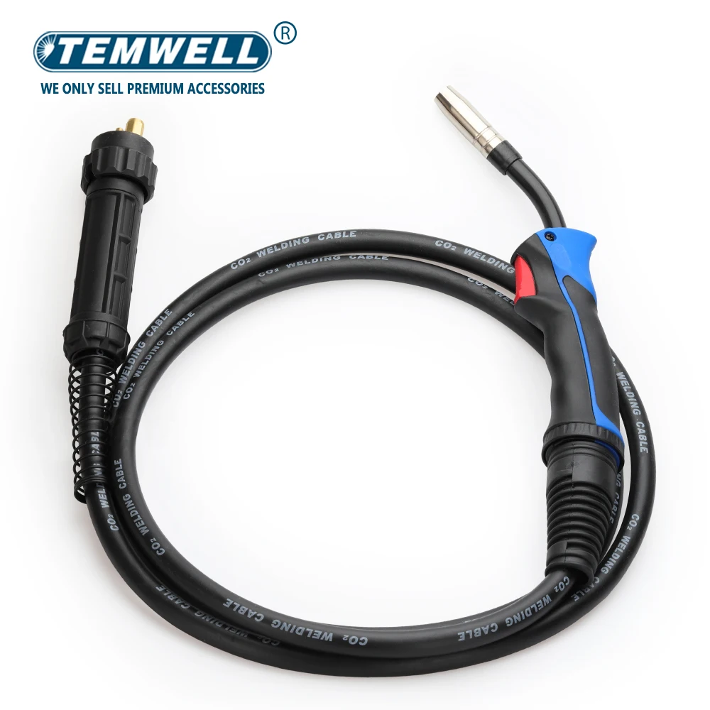 15AK-MIG-Welding-Torch-3m-10ft-Air-Cooled-EU-Connector-MAG-Welder-Gun ...