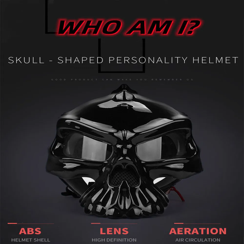 Motorcycle Skull Helmet | Cool Motorcycle Helmet | Riding Skull Helmets ...
