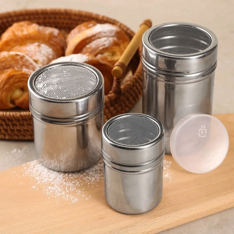 Stainless-Steel-Coffee-Shaker-With-Lid-Cocoa-Chocolate-Flour-Powdered ...