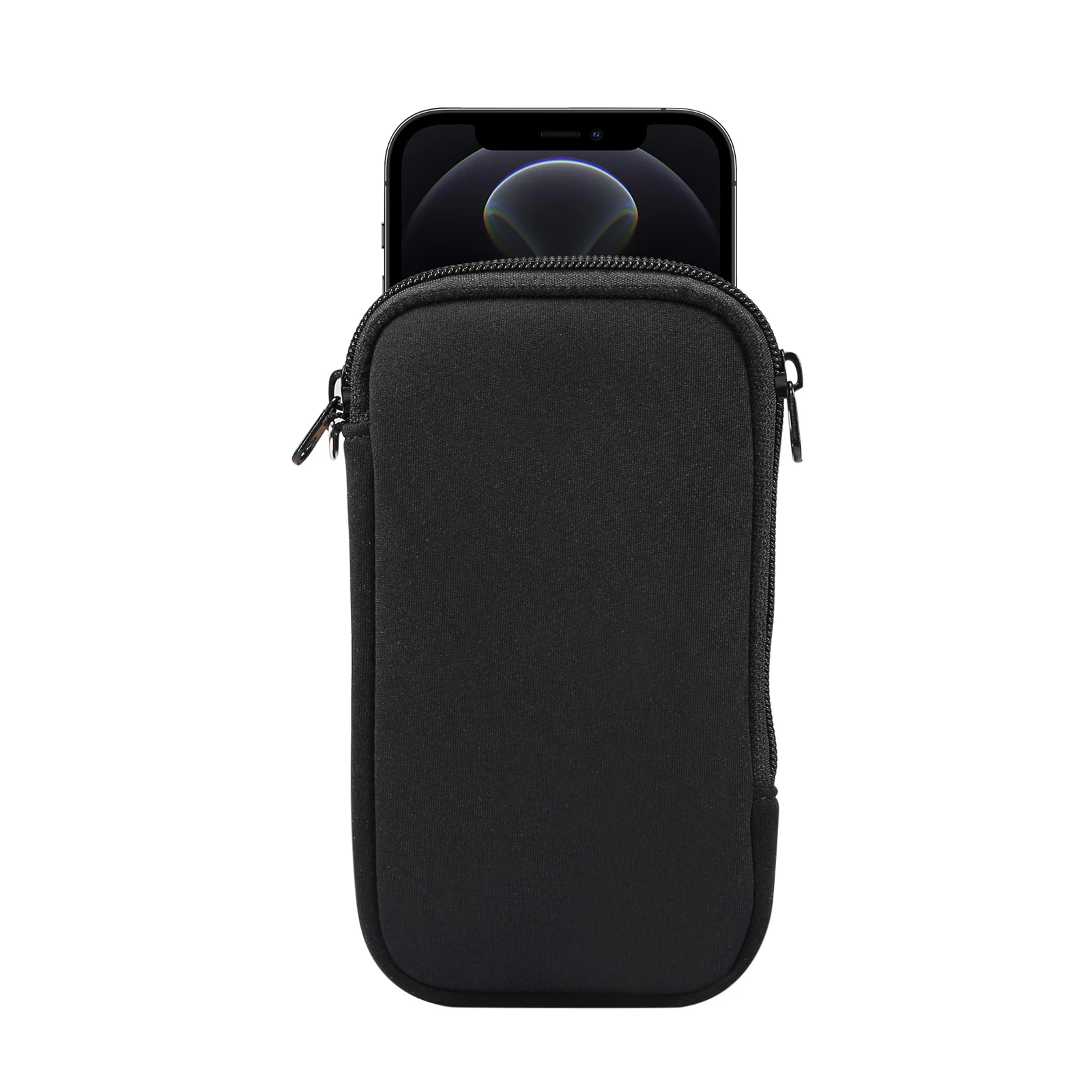 Universal-Neoprene-Zipper-Phone-Bag-Pouch-For-iPhone-11-12-13-14-15-Pro ...