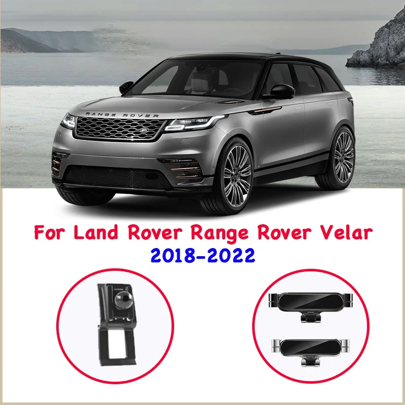 For-Land-Rover-Range-Rover-Velar-2018-2022-Car-Phone-Holder-Tempered ...