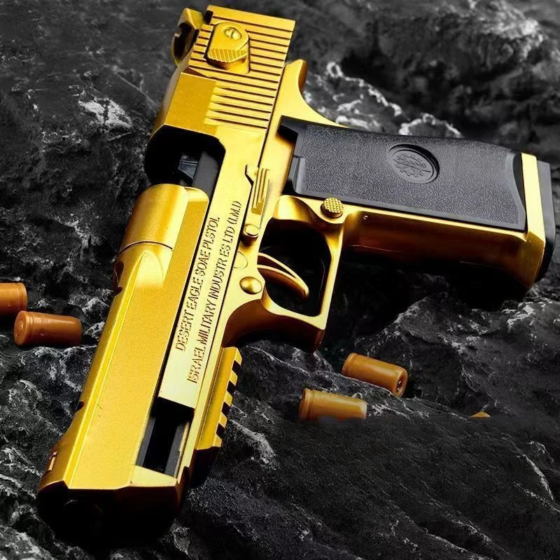 Automatic-Continuous-Firing-Desert-Eagle-Toy-Gun-Throwing-Shell-Pistol ...