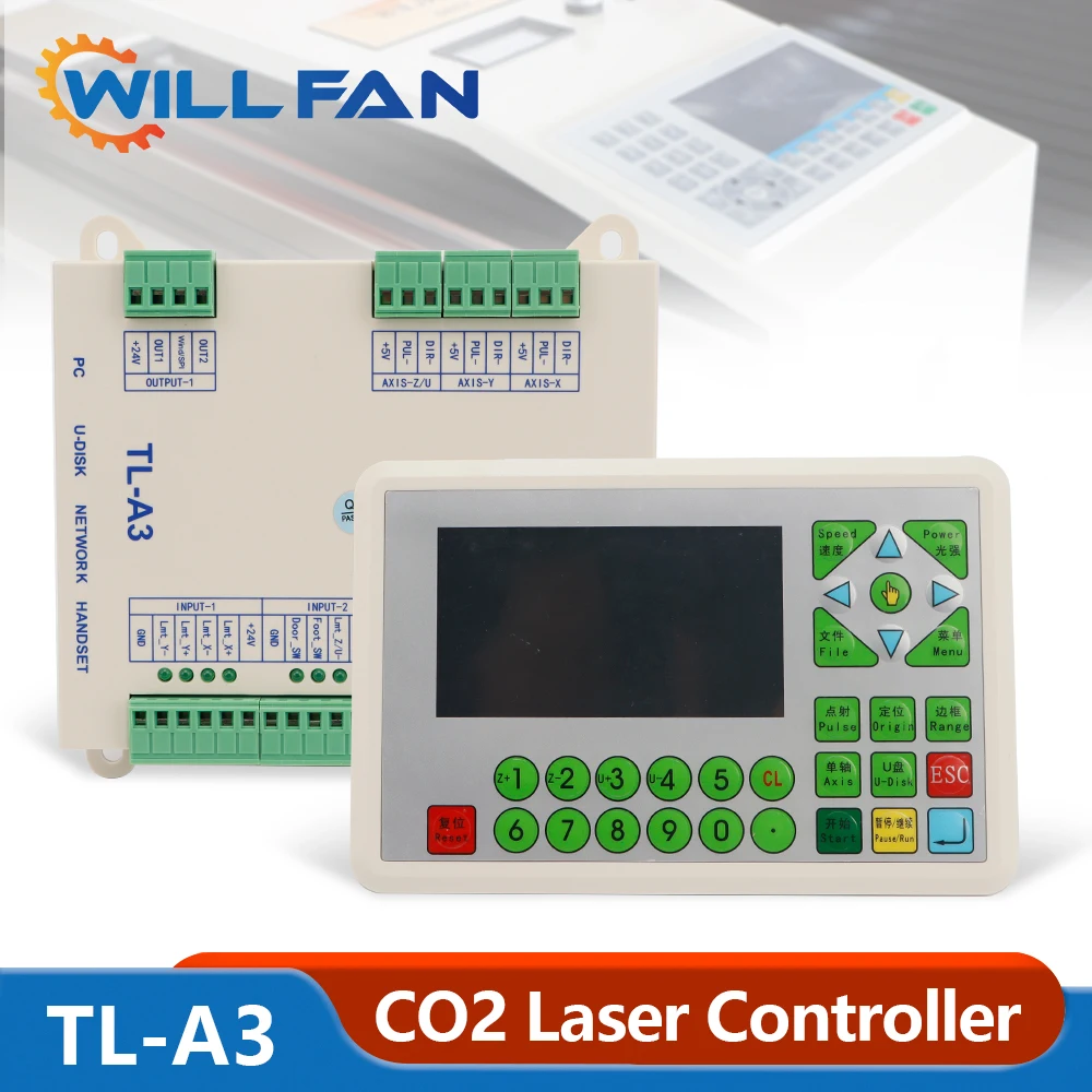 Will-Fan-Topwisdom-TL-A3-Co2-Laser-Controller-5-inch-LCD-Panel ...