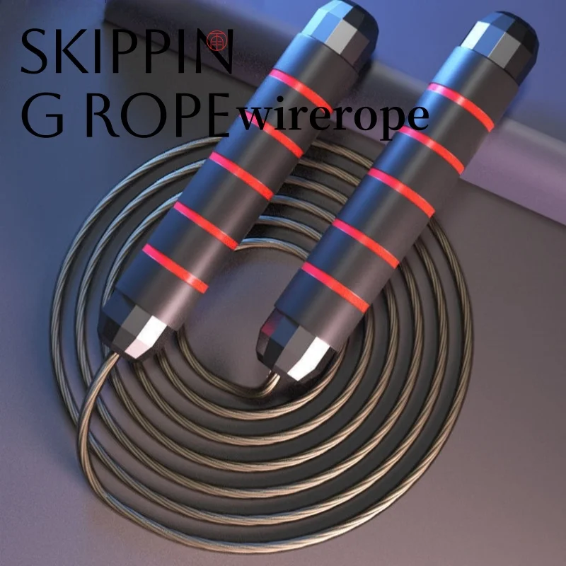 Rapid Speed Jump Rope Steel Wire Skipping Rope Exercise Adjustable ...