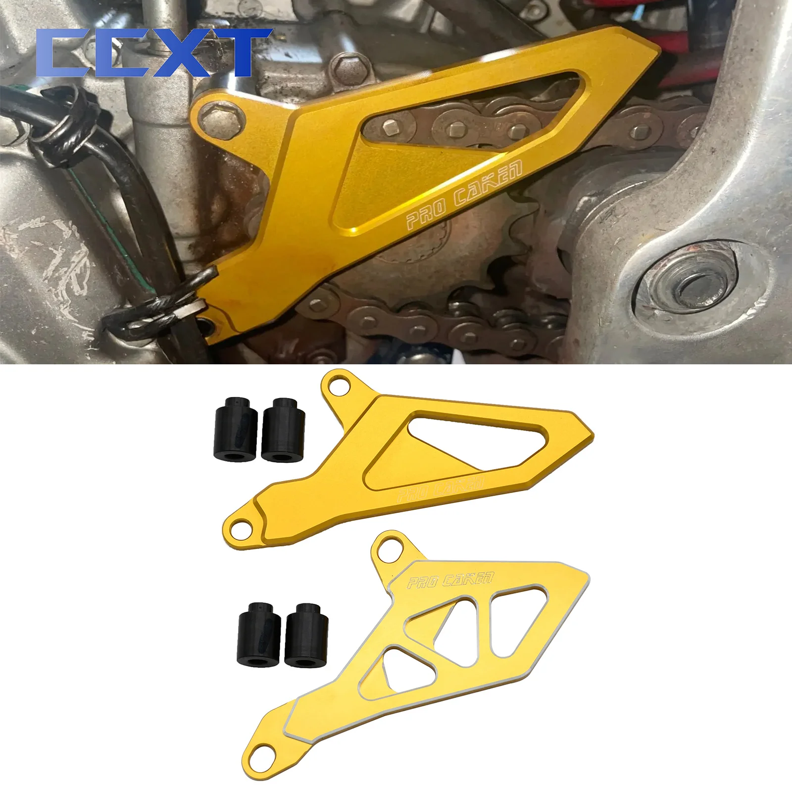 Motorcycle-Guide-Guard-Protector-Front-Sprocket-Cover-For-Suzuki-RMZ250 ...