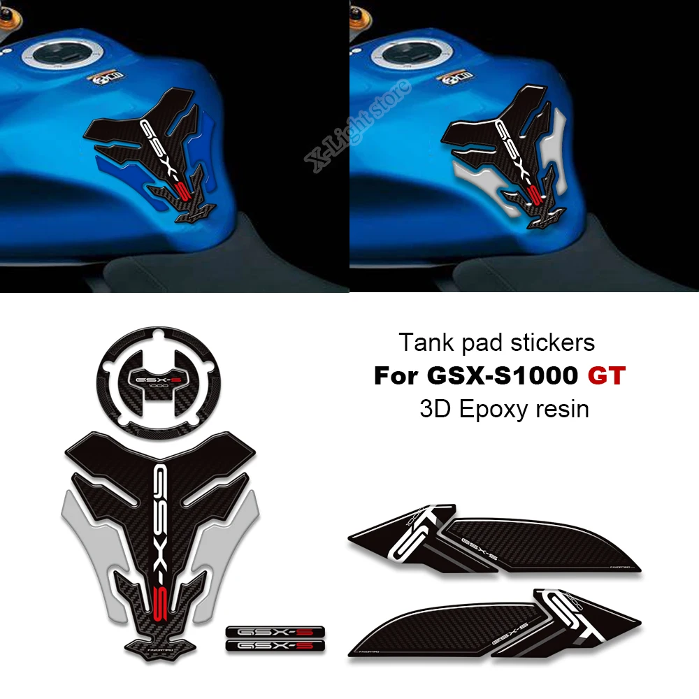 For Suzuki GSX-S1000 GT GSX S 1000GT 2016-2024 Motorcycle Fuel Tank pad ...