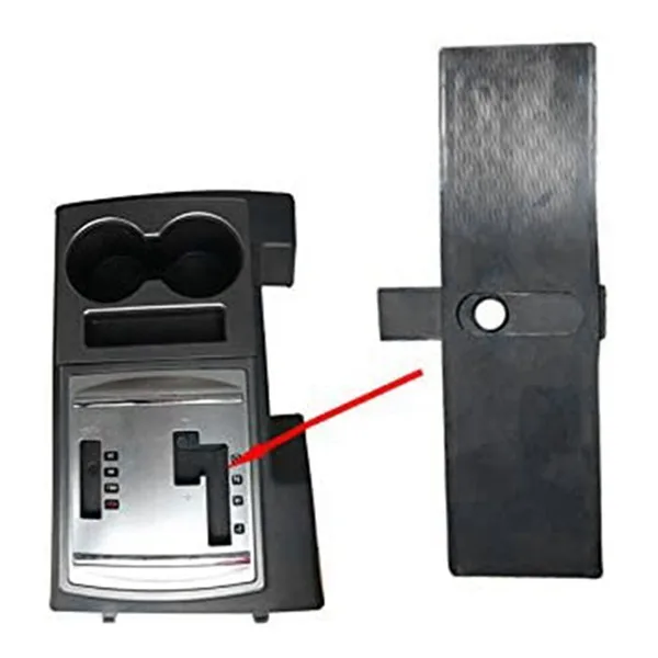 Car Shift Panel Dust Cover Shift Lever Panel Trim Strip for Mitsubishi ...