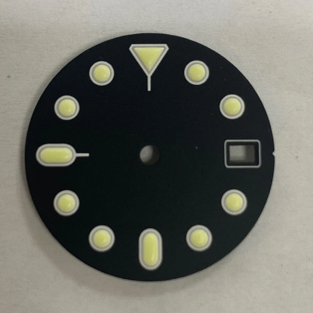 28-5mm-Green-Watch-Dial-Japan-C3-Luminous-Single-and-Double-Calendar ...