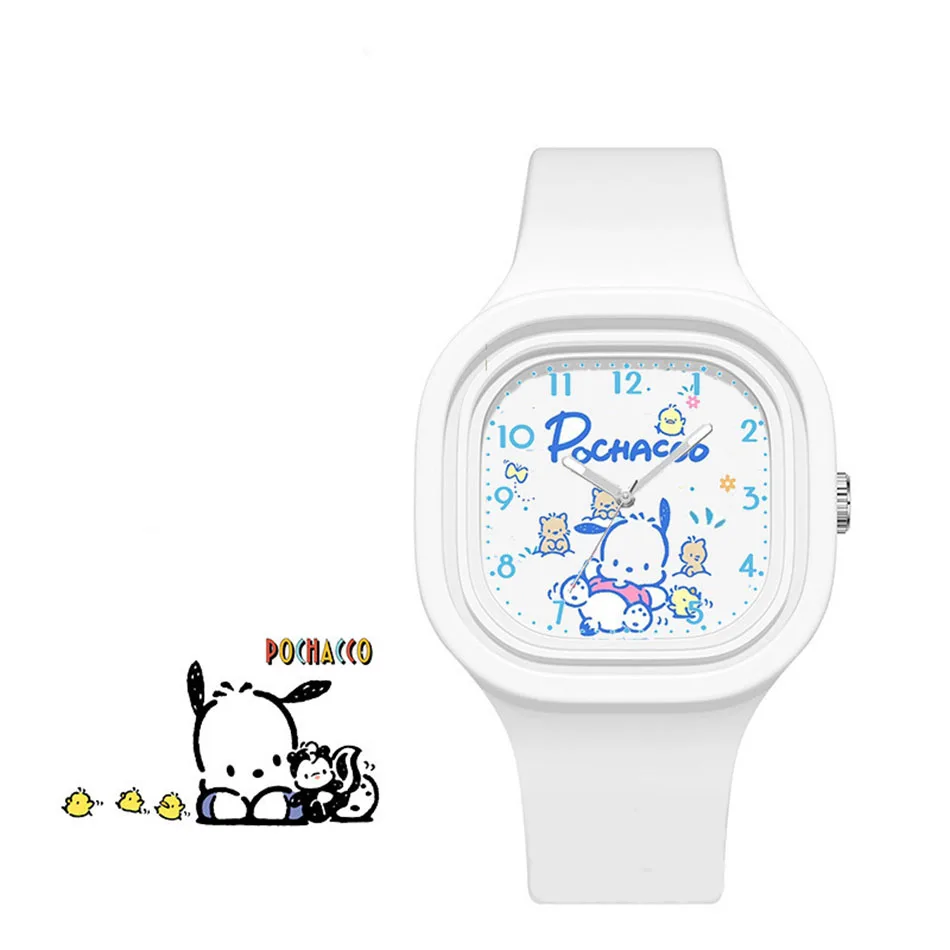 Sanrio Pattern Child Wrist Watch Cinnamoro Kawaii Hello Kitty Quartz ...