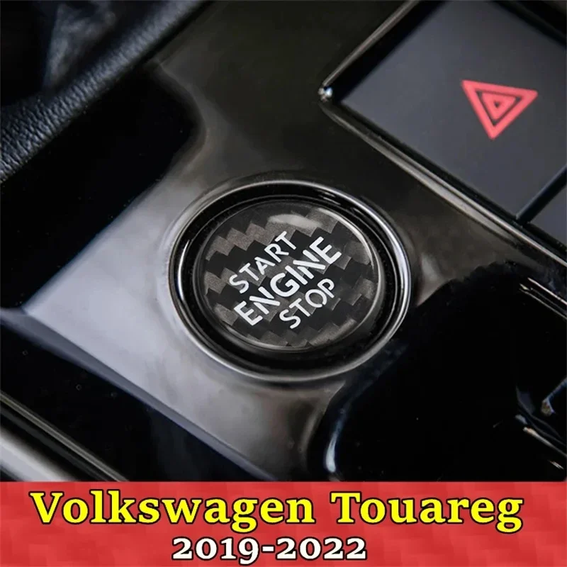 Carbon-Fiber-Car-Protective-Engine-Start-Button-Cover-Stop-Switch-For ...