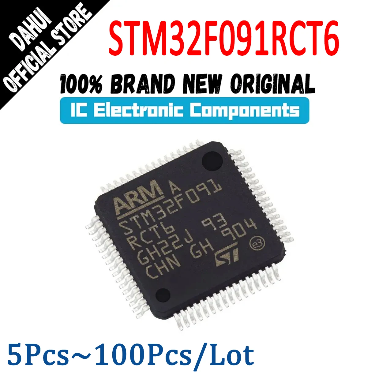 STM32F091RCT6-STM32F091RC-STM32F091R-STM32F091-STM32F-STM32-STM-IC-MCU-Chip-LQFP-64-In-Stock-100 ...