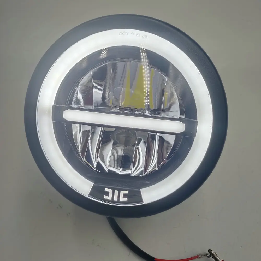 Electric-Bicycle-Headlights-Retro-Motorcycle-Modification-Part-LED ...