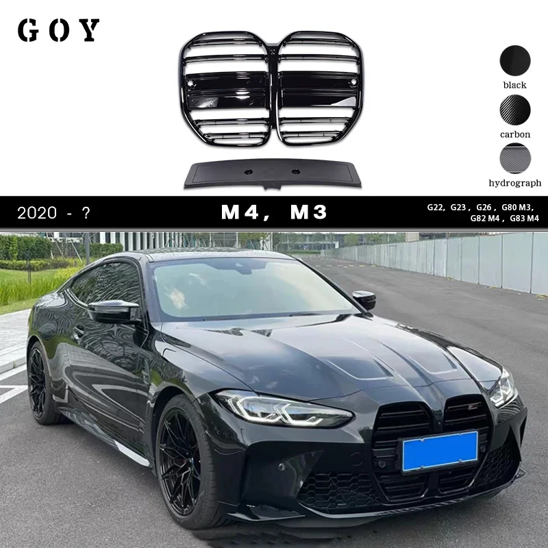 Black-Front-Bumper-Grille-for-BMW-4-Series-M4-2020-2025-2-Door-G22-G82 ...