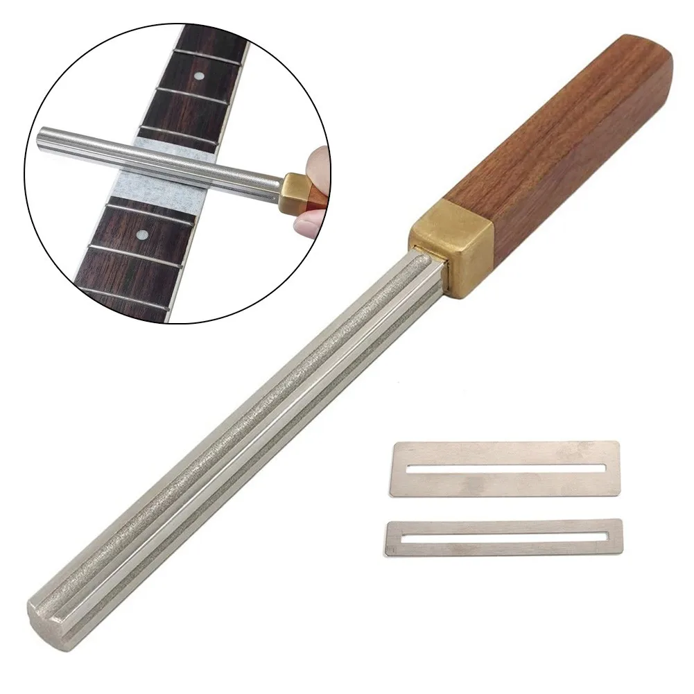 4 Size Guitar Fret Crowning File Edges Luthier Repair Tool Fretboard ...