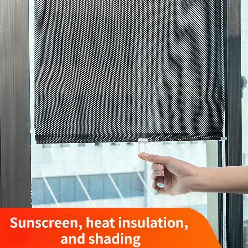 Sunshade-Roller-Visor-Blackout-Curtain-Portable-Shutter-Drape-Car ...