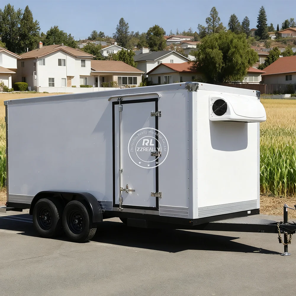 Cheap Refrigerated Trailer for Sale Freezer Trailer Supplier Wholesale ...