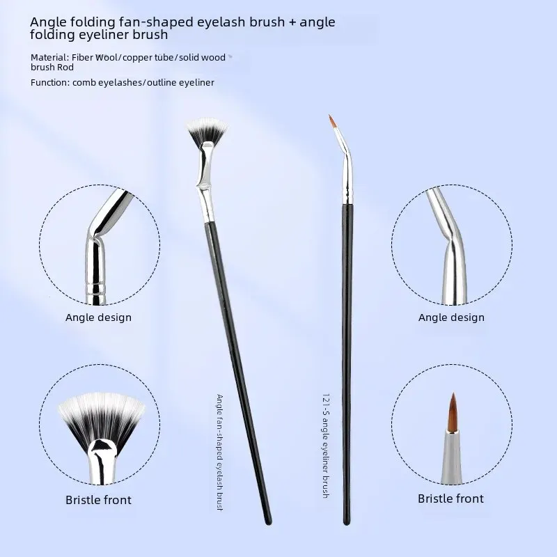 Foldable-Long-Double-Layer-Eyelash-Brush-I-Fan-Shaped-Eyelashes-Root ...