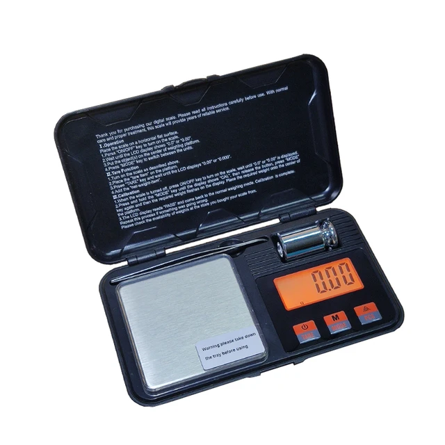 Electronic Digital Scale 200g 0.01g / 50g 0.001g Mini Scale Precision ...