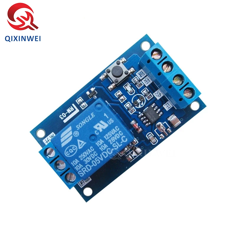 5V-Single-Bond-Button-Bistable-Relay-Module-Modified-Car-Start-and-Stop ...