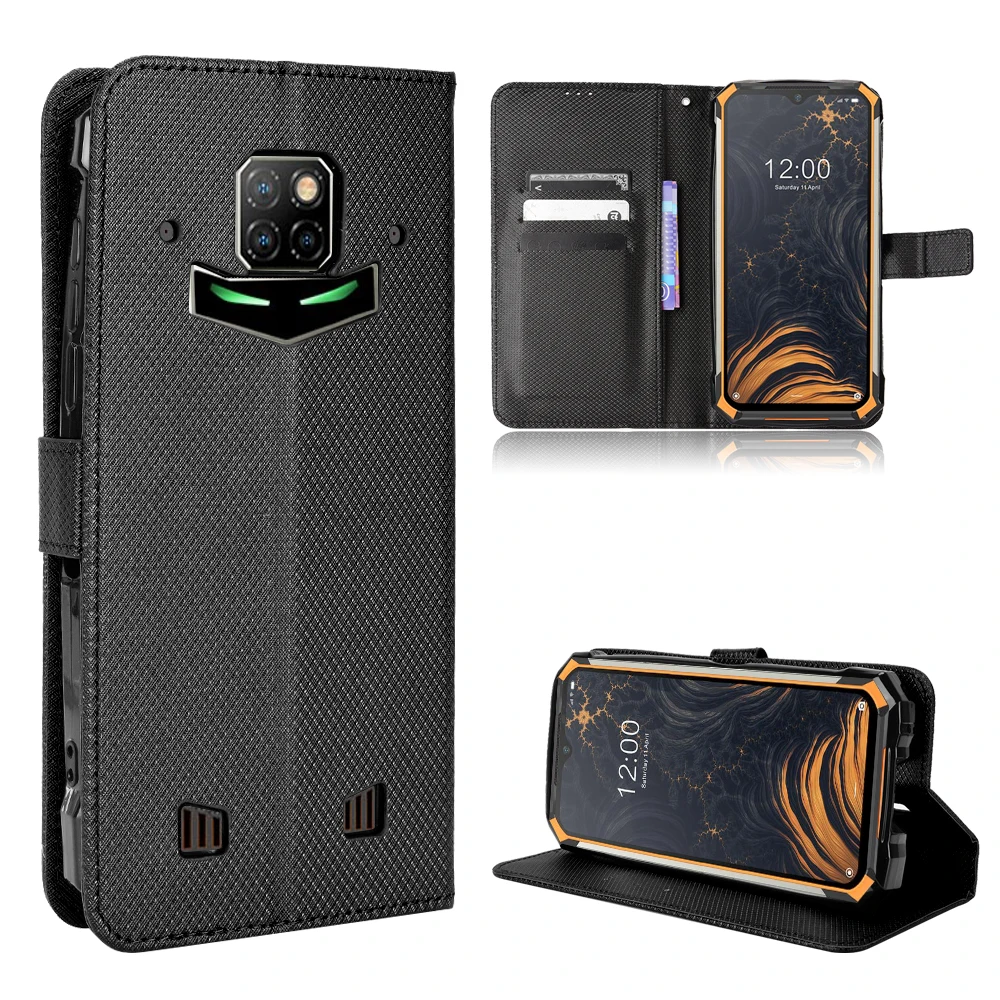 Flip Case For Doogee S88 Plus Wallet Magnetic Luxury Leather Cover For ...