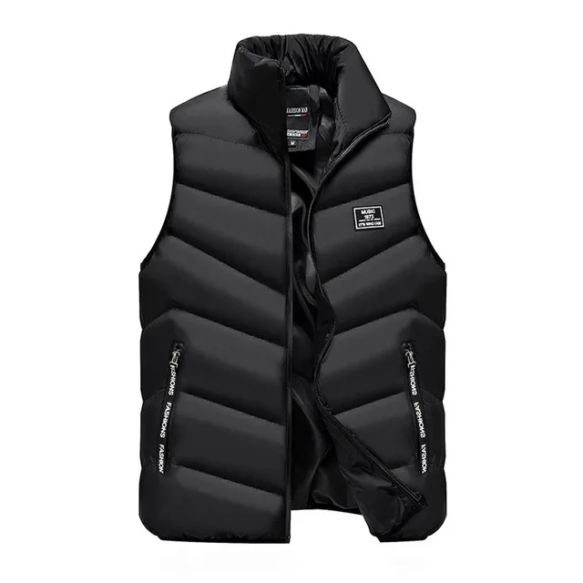 Plus Size 8xl Brand Clothing Vest Jacket Mens Autumn Warm Sleeveless Jacket Male Winter Casual ...