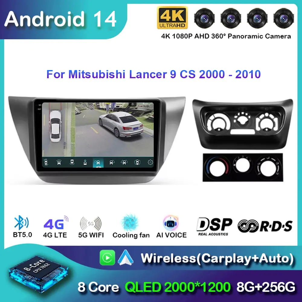 Android-14-For-Mitsubishi-Lancer-9-CS-2000-2010-Car-Radio-Multimedia ...