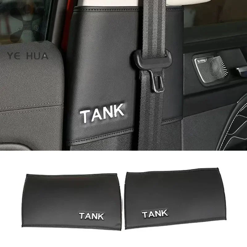 For-Tank-300-Pillar-Safety-Belt-Anti-collision-Sticker-Interior ...