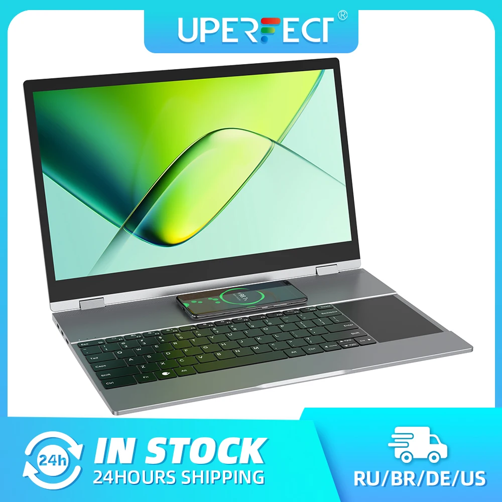 Lapdock - Moniteur portable sans fil à écran tactile 15,6" avec ...