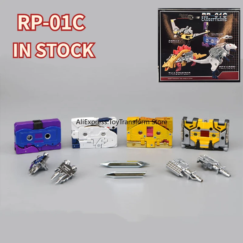 Transformers RP-01C Cassetticons: The Ultimate Mini-Cassette Robot for ...
