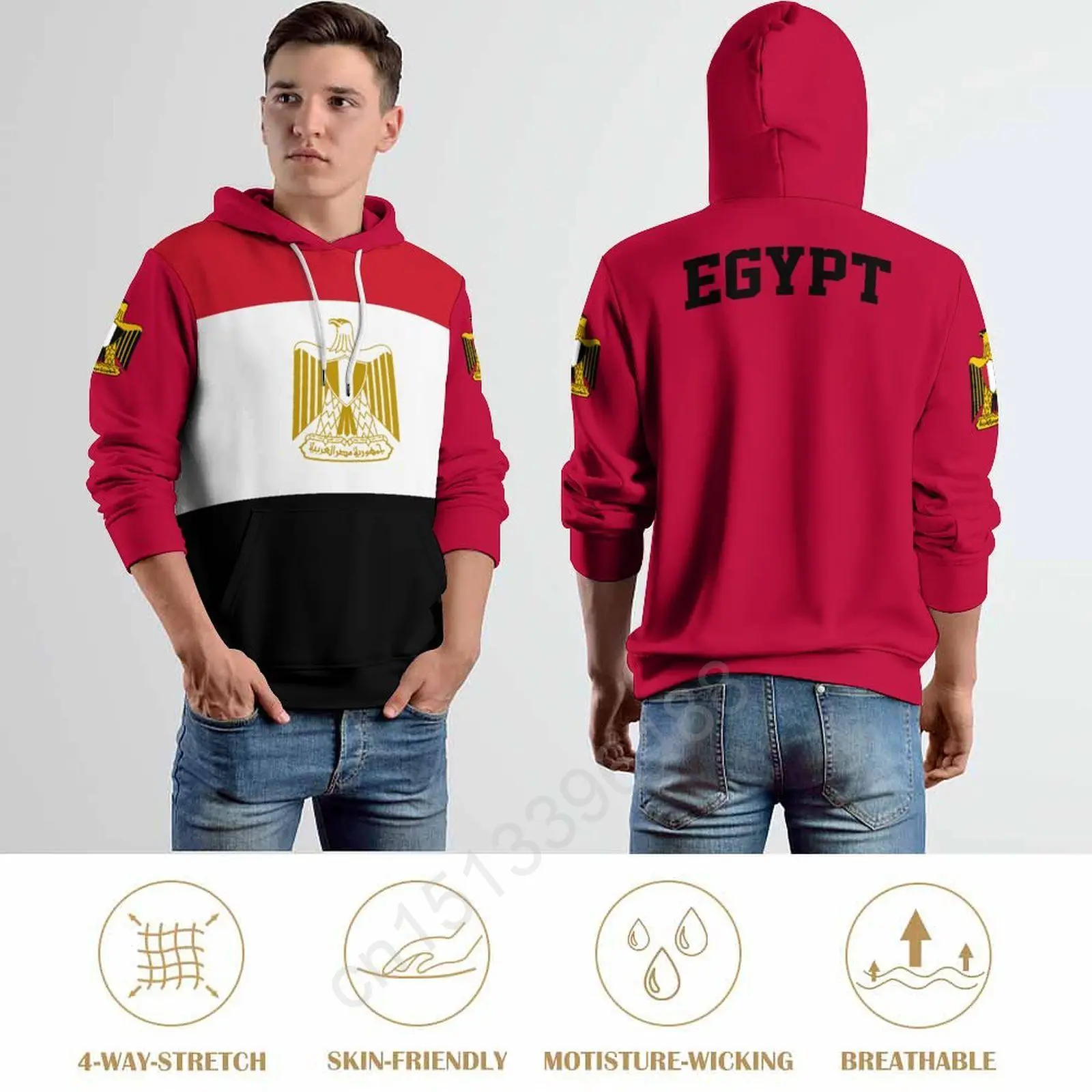 Egypt-Country-Flag-3D-Hoodie-Polyester-Cool-Men-Women-Harajuku ...