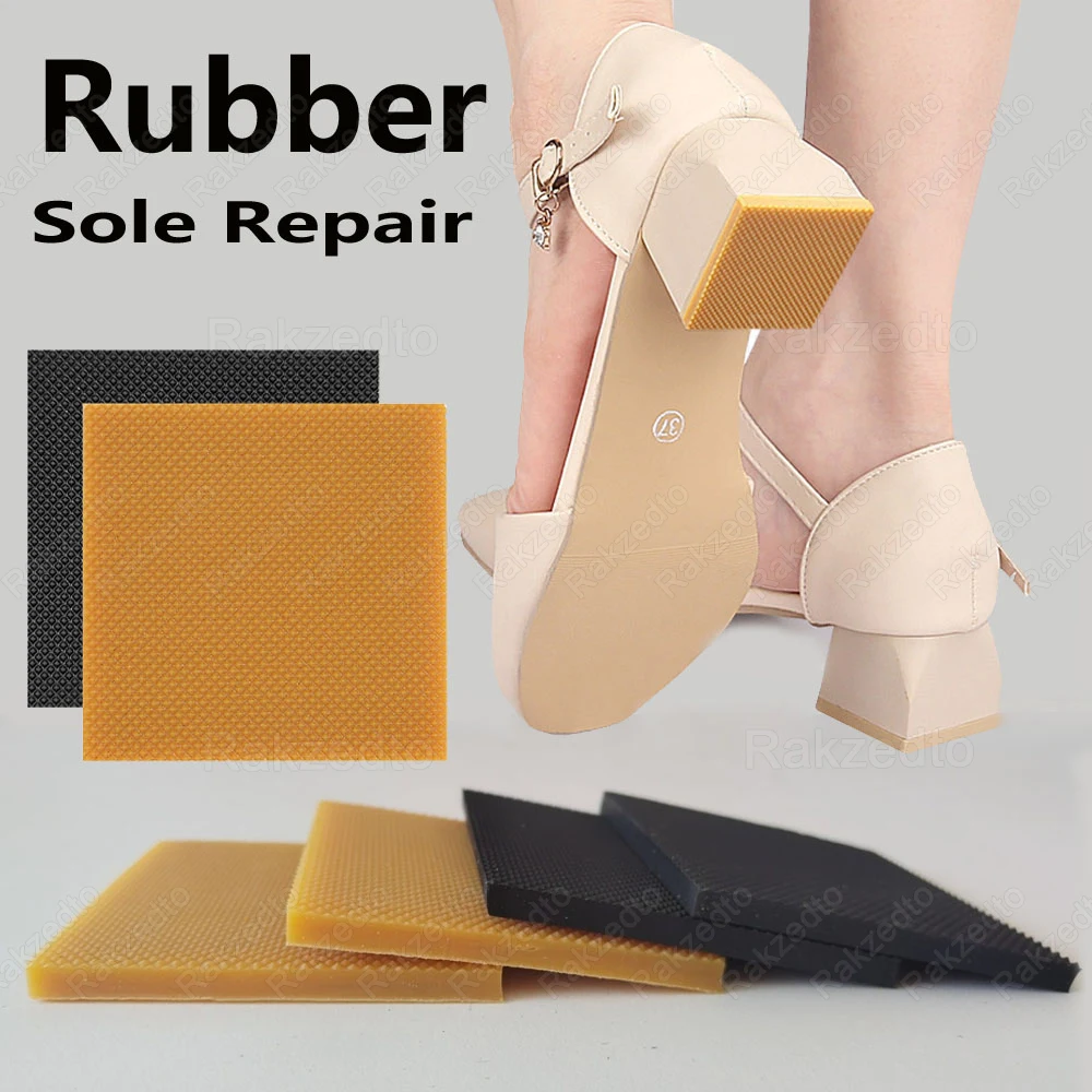 Rubber Sole Replacement for Shoes Repair Patch High Heels Sandals ...