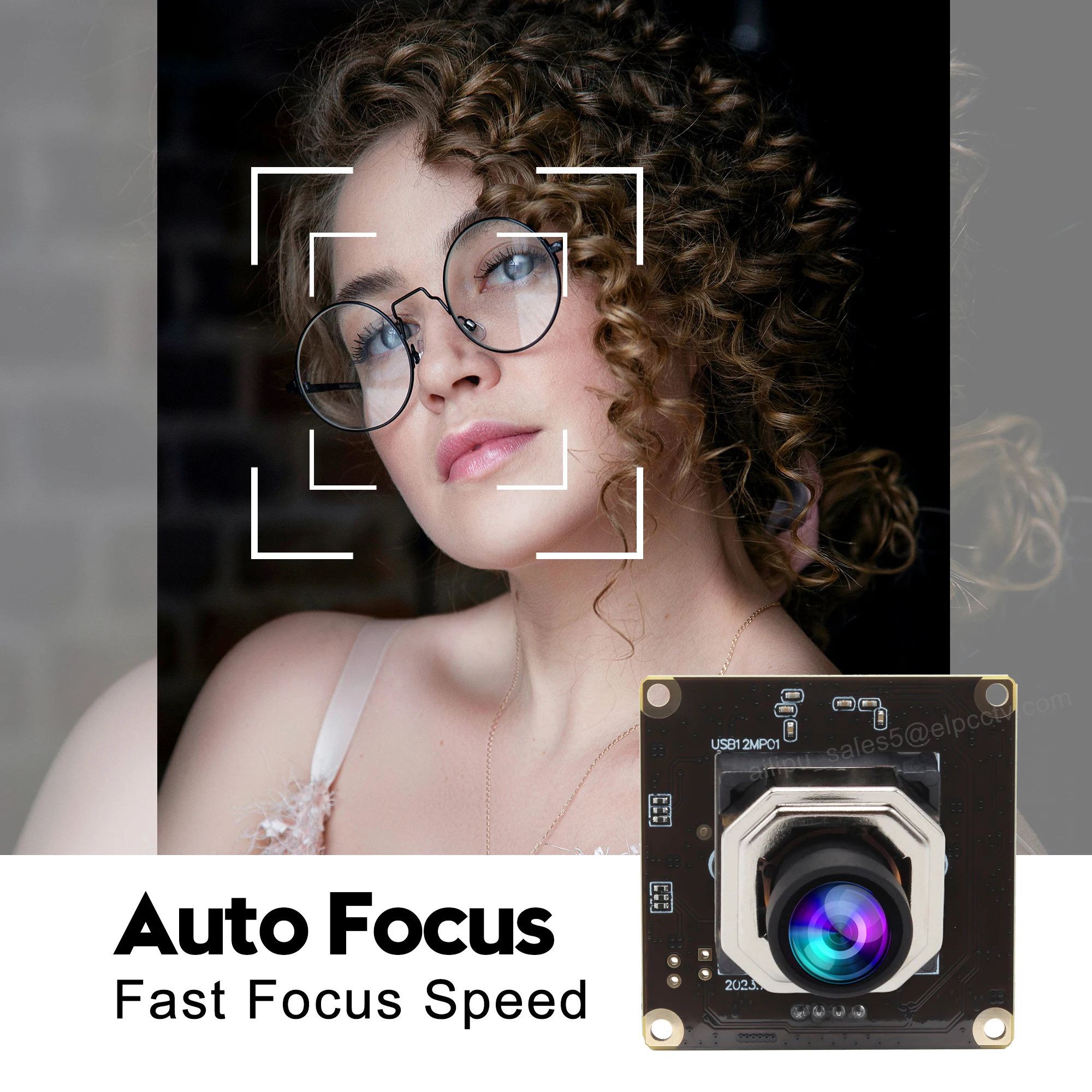 ELP 12MP Autofocus USB Camera Module High Speed 120FPS 1080P 30FPS ...