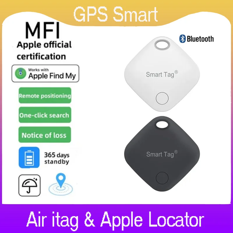 GPS-Smart-Air-Tag-Mini-Smart-Tracker-Bluetooth-Smart-Tag-Child-Finder ...