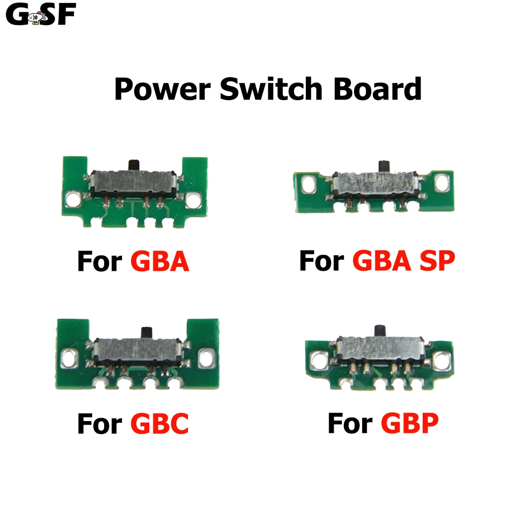 GSF-1pcs-For-GBA-SP-Power-Switch-Button-For-Gameboy-Advance-GBA-GBP-GBC ...