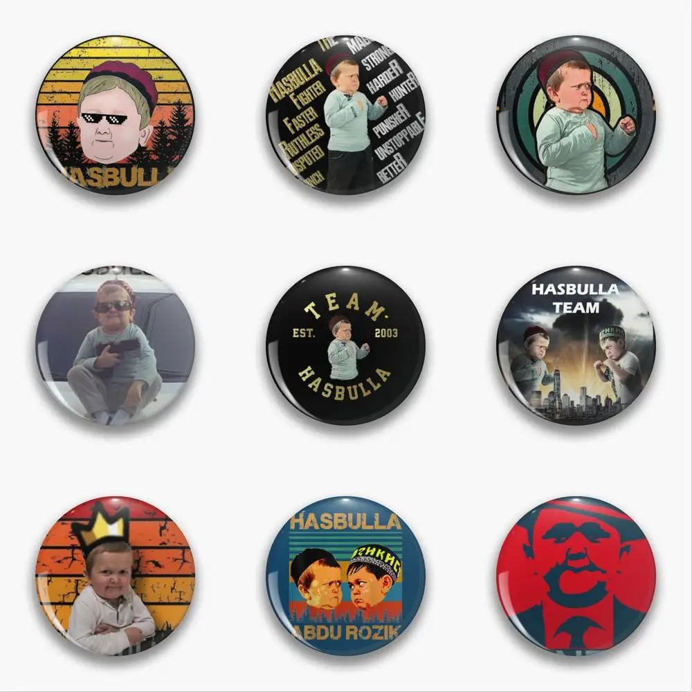 Hasbulla-Brooch-Brooches-Cute-Metal-Collar-Custom-Shirt-Pins-Pin-Custom ...