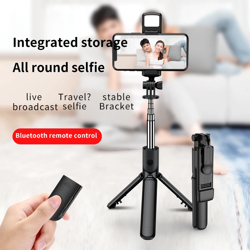 NEW Mobile Video Stabilizer Live Bluetooth Selfie Stick Tripod Gimbal ...