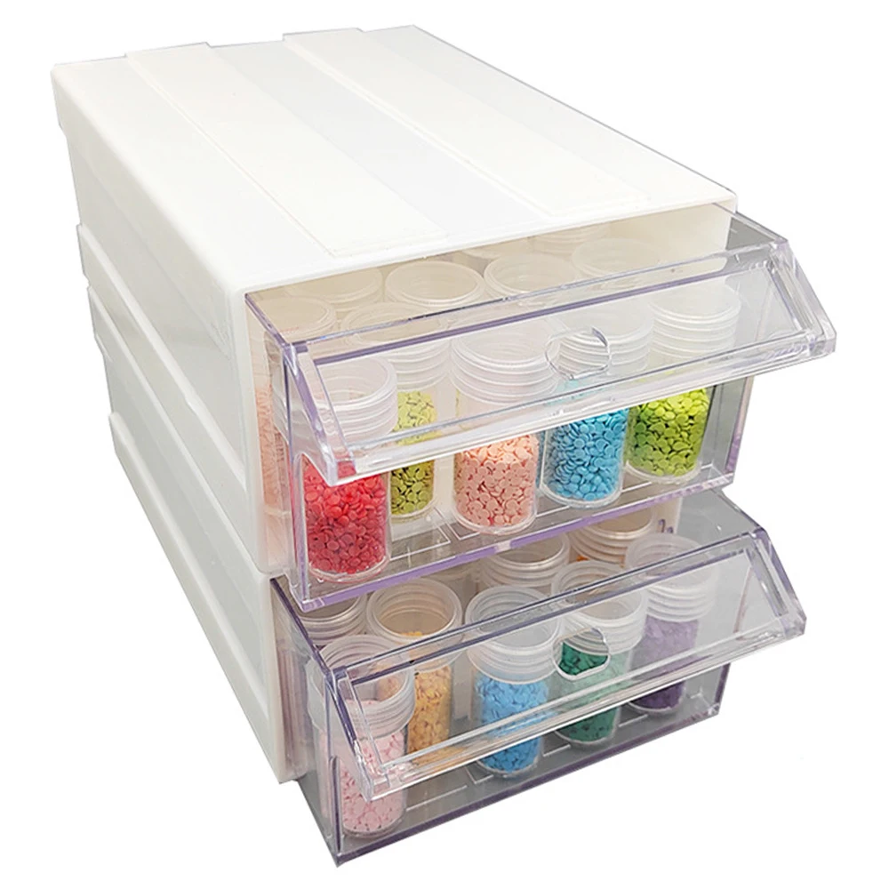 Diamond-Beads-Accessories-Painting-Tray-Organiser-Container-Bead-Box ...