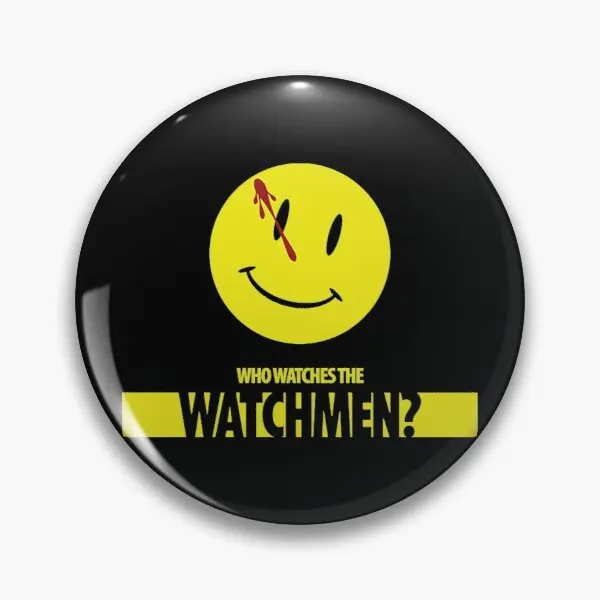 Watchmen Smiley Face Pin