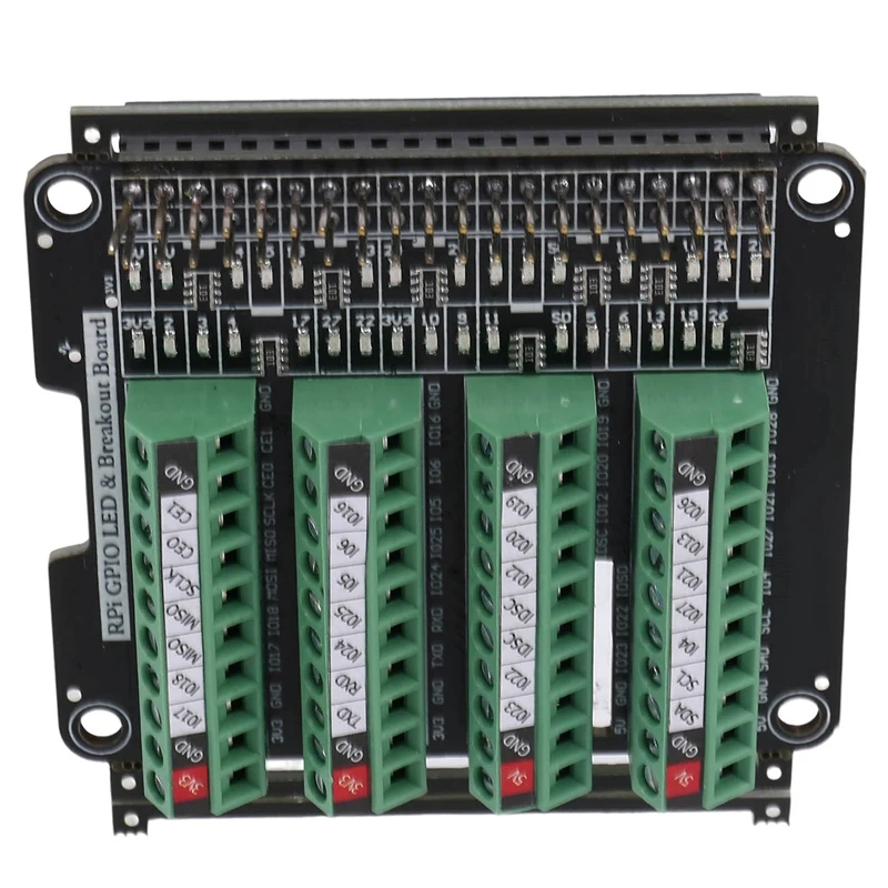 GPIO-LED-Terminal-Block-Breakout-Board-For-Raspberry-Pi-A-3A-B-2B-3B-3B ...