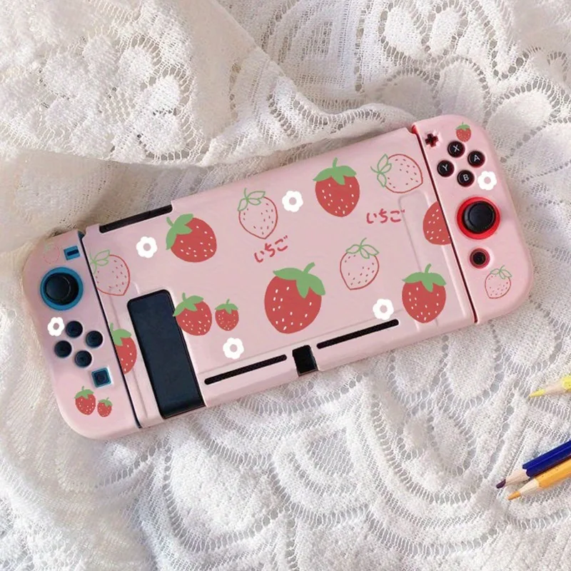 Strawberry-Protective-Shell-For-Nintendo-Switch-Soft-TPU-Shell-NS-Game ...