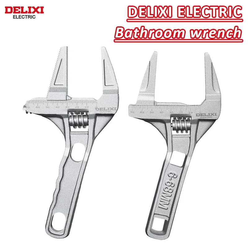 DELIXI-ELECTRIC-Bathroom-Wrench-Multifunctional-Universal-Wrench-Big ...