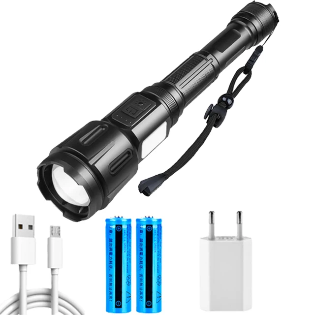 C2-Camping-High-Power-Xhp90-12-Led-Side-Light-Zoom-Flashlight-With-Led ...